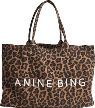 Anine Bing Femme, Sacs, Brun, Taille: ONE Size Leo Canvas Tote