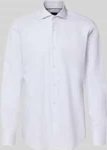 HUGO BOSS Slim Fit Businesshemd aus reiner Baumwolle Modell HANK
