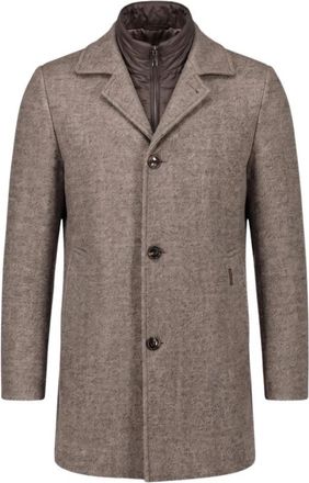 Moorer Monferrato-LP Mantel - - Coats - Herren - Braun - L