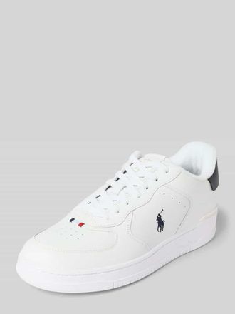 Polo Ralph Lauren Sneaker aus beschichtetem Leder-Mix Modell MASTER COURT
