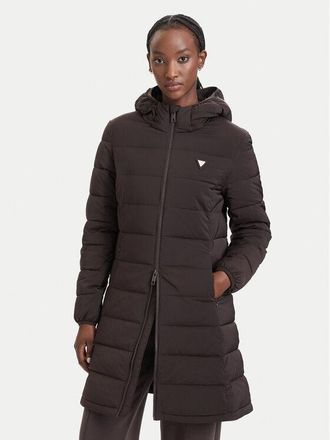 Guess Winterjacke V4YL05 WF3X0 Dunkelbraun Regular Fit