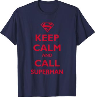 DC Comics Superman Call Superman T Shirt T-Shirt