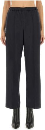 Fabiana Filippi Femme, Pantalons, Bleu, Taille: 36 FR Wide-Leg Pantalons