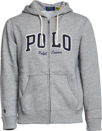 Polo Ralph Lauren Homme, Sweatshirts et sweats à capuche, Gris, Taille: XL Sweat à capuche zippé