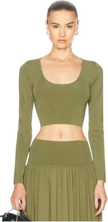 Zimmermann Damen, Strickwaren, Grün, XSGröße