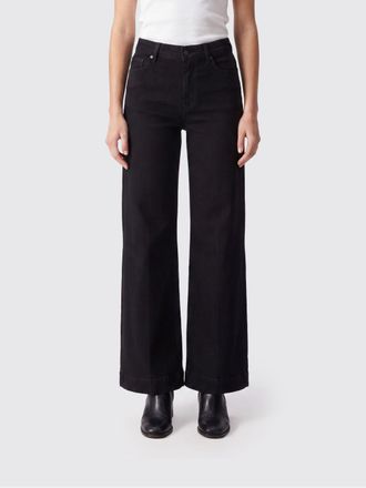 7 For All Mankind Jean Dojo &eacute;vas&eacute; taille haute en denim de coton