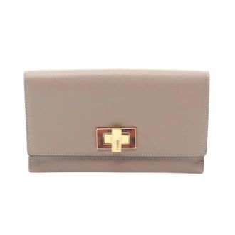 Fendi Pre-owned Long wallet (bi-fold) - - Pre-owned - Damen - Beige - ONE SIZE