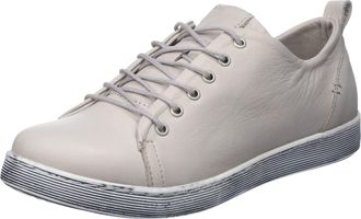 Andrea Conti Damen Sneaker, Silbergrau, 37 EU