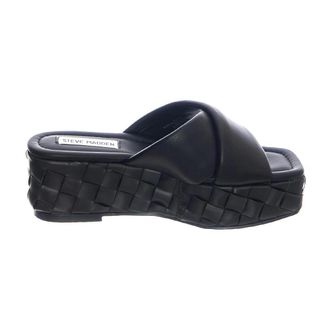 Steve Madden Flache Sandalen - - Shoes - Damen - Schwarzk - 35 1/2 EU
