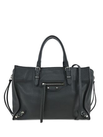 Balenciaga sac &agrave; main Papier (2017) - Noir