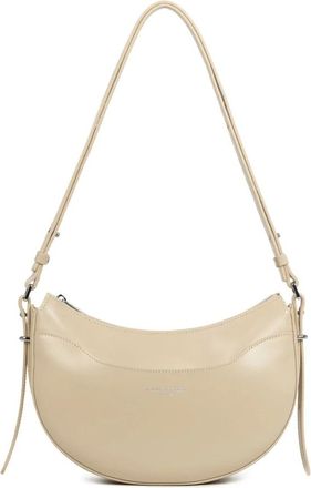 Lancaster Femme, Sacs, Beige, Taille: ONE Size Sac demi lune Zipp&eacute; Suave Ace