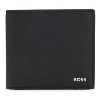 HUGO BOSS Homme, Accessoires, Noir, Taille: ONE Size Portefeuilles & Porte-cartes Homme Noir Printemps/&Eacute;t&eacute;