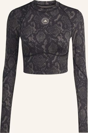 adidas Adidas By Stella Mccartney Cropped-Longsleeve Adidas By Stella Mccartney braun