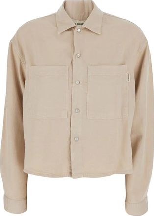 Roy Rogers Homme, Chemises, Beige, Taille: XS Fatigue Shirt