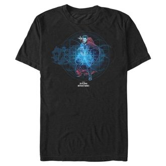MARVEL Unisex Doctor Strange in The Multiverse Of Madness Strange World Organic Short Sleeve T-shirt, Schwarz, L