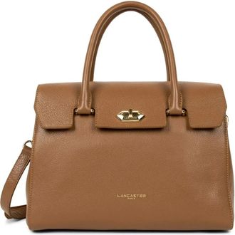 Lancaster Femme, Sacs, Brun, Taille: ONE Size Sac &agrave; bandouli&egrave;re Milano Cosmos Camel
