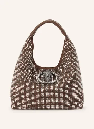 Kurt Geiger Handtasche Mit Schmucksteinen braun