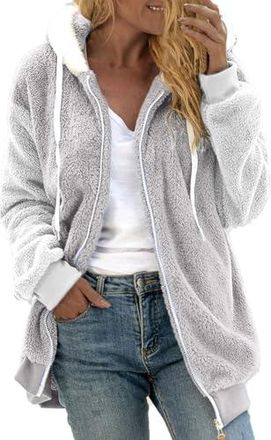 Generico Uwdiohq veste femme demi saison Veste Cuir Veritable Femme Gilet Zipp&eacute; Chemise Jean Manteau Sans Manche Football Americain Moumoute Technique Homme Si