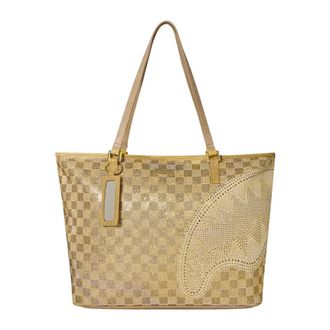 Sprayground Trinity 24K Tote - - Bags - Damen - Beige - ONE SIZE