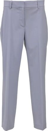 Theory pantalon fuselé en coton - Gris