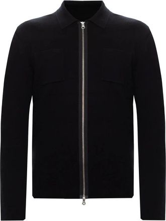 Sams&oslash;e & Sams&oslash;e Homme, Pulls, Noir, Taille: L Guna Zip Cardigan