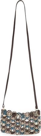 Paco Rabanne Femme, Sacs, Multicolore, Taille: ONE Size Sac Bandoulière en Cuir Chic