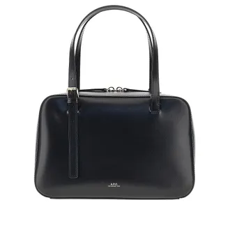 A.P.C. A. P.C. Virginie Box leather bag Woman One Size