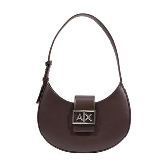 A|X Armani Exchange Femme, Sacs, Brun, Taille: ONE Size Sac &agrave; main avec fermeture &eacute;clair et poche int&eacute;rieure