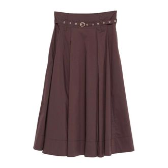 Liu Jo Weite Midir&ouml;cke - - Skirts - Damen - Braun - L