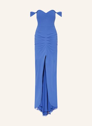 Vera Wang Abendkleid Creole blau