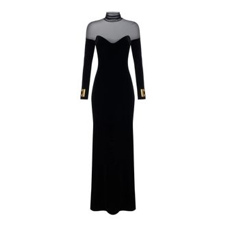 Elisabetta Franchi Red Carpet Kleid - - Dresses - Damen - Schwarzk - L