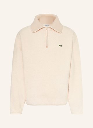 Lacoste Fleece-Troyer weiss