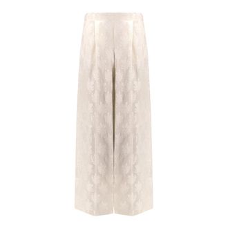 Fendi Bouquet Pants - - Trousers - Damen - Beige - XS