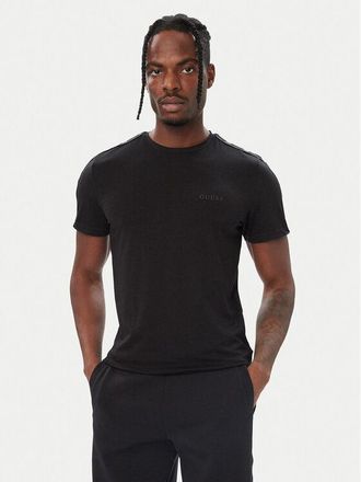 Guess T-Shirt U6BM04 K5388 Schwarz Regular Fit