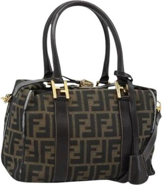 Fendi Sac &agrave; main Pre-owned Zucca Canvas - Femme - Pre-owned - Brun - Taille: ONE Size
