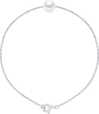 Ateliers Saint Germain Armband echte Süßwasser-Zuchtperle rund 7-8 mm