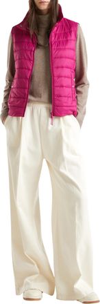 Benetton Damen Weste 2twddj003 Jacke, violett, M