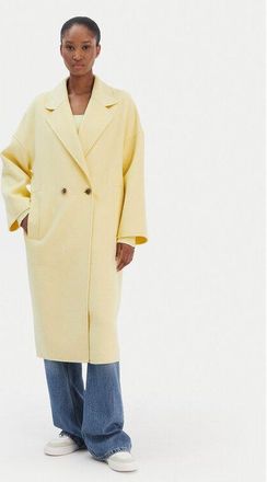 Vicolo Wollmantel TF0003 Gelb Regular Fit