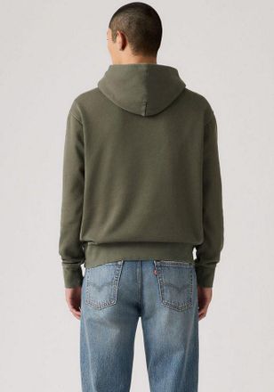 Levi's Hoodie THE AUTHENTIC HOODIE mit kleiner Ton-in-Ton Logostickerei auf der Brust