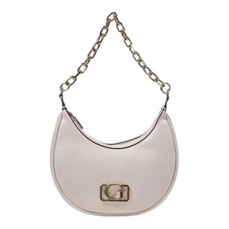 Guess Mittelgro&szlig;e Damenhandtasche aus Polyurethan Kollektion - - Bags - Damen - Beige - ONE SIZE