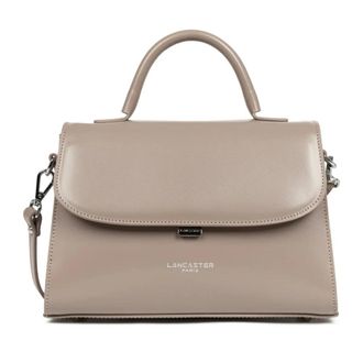 Lancaster Elegante Umh&auml;ngetasche mit Metallverschluss - - Bags - Damen - Grau - ONE SIZE