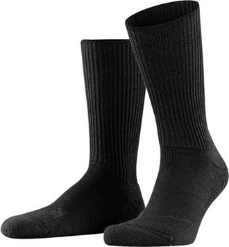 Falke Walkie Ergo U So laine unies 1 paire, Chaussettes Mixte, Noir Black 3000, 46-48