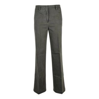 PESERICO Cargo Straight Leg Hose - - Trousers - Damen - Gr&uuml;n - M
