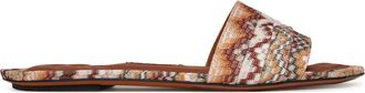 M Missoni Pantoletten M Missoni Gia MWF032_064 Bunt