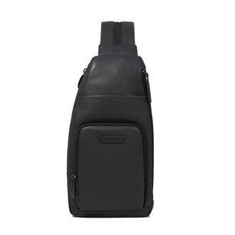 Piquadro Umh&auml;ngetasche f&uuml;r iPadmini- als Rucksack tragbar - - Bags - Herren - Schwarzk - ONE SIZE