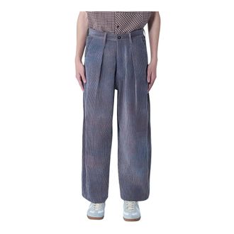 Story mfg. Story mfg., Homme, Pantalons, Violet, Taille: L Pantalon Carpenter en Coton Velours Luxueux