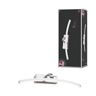 Paulmann 95558 LED Bilderleuchte Bento 500mm incl. 1x10 W Warmwei&szlig; Alu geb&uuml;rstet Bildbeleuchtung Metall Wandlampe 3000 K