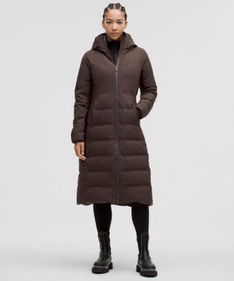 lululemon Doudoune longue Sleet Street en duvet 600 cuin StretchSeal pour Femmes - Taille 2