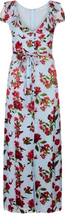 Alice & Olivia Femme, Robes, Multicolore, Taille: 36 FR Tara Printed Maxi Dress