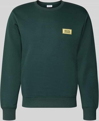Jack & Jones Sweatshirt mit Label-Print Modell RUSH